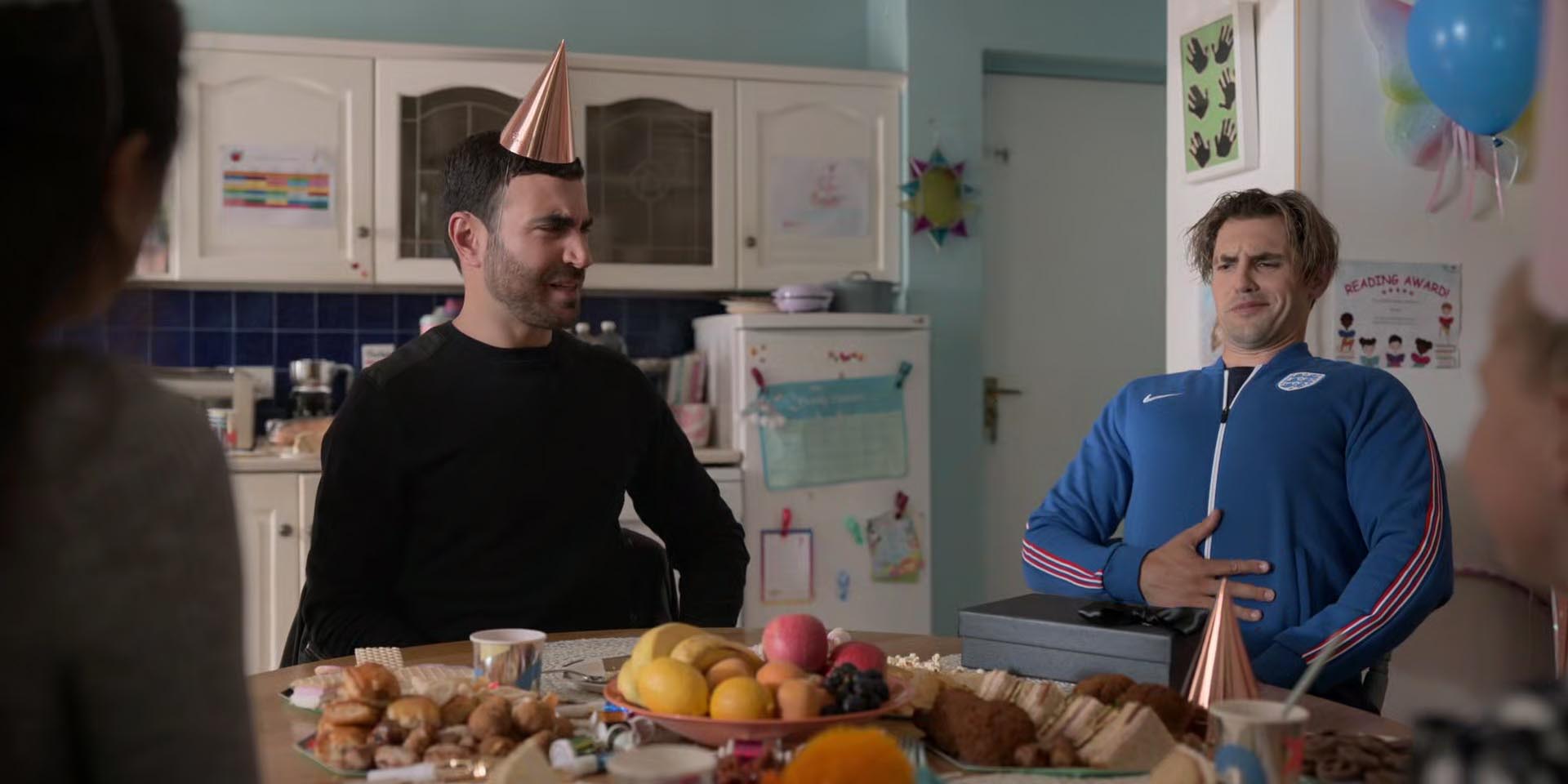 Ted Lasso - Image: (both) He's not my best friend.