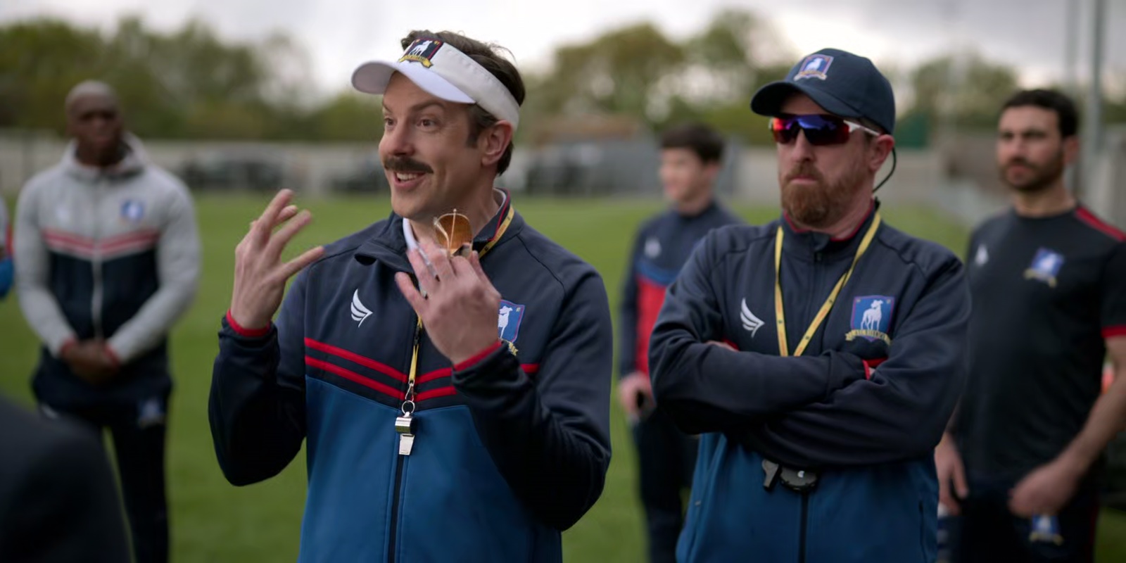 Ted Lasso - Image: Whoo, whoo! That is one of the best handshakes I've ...